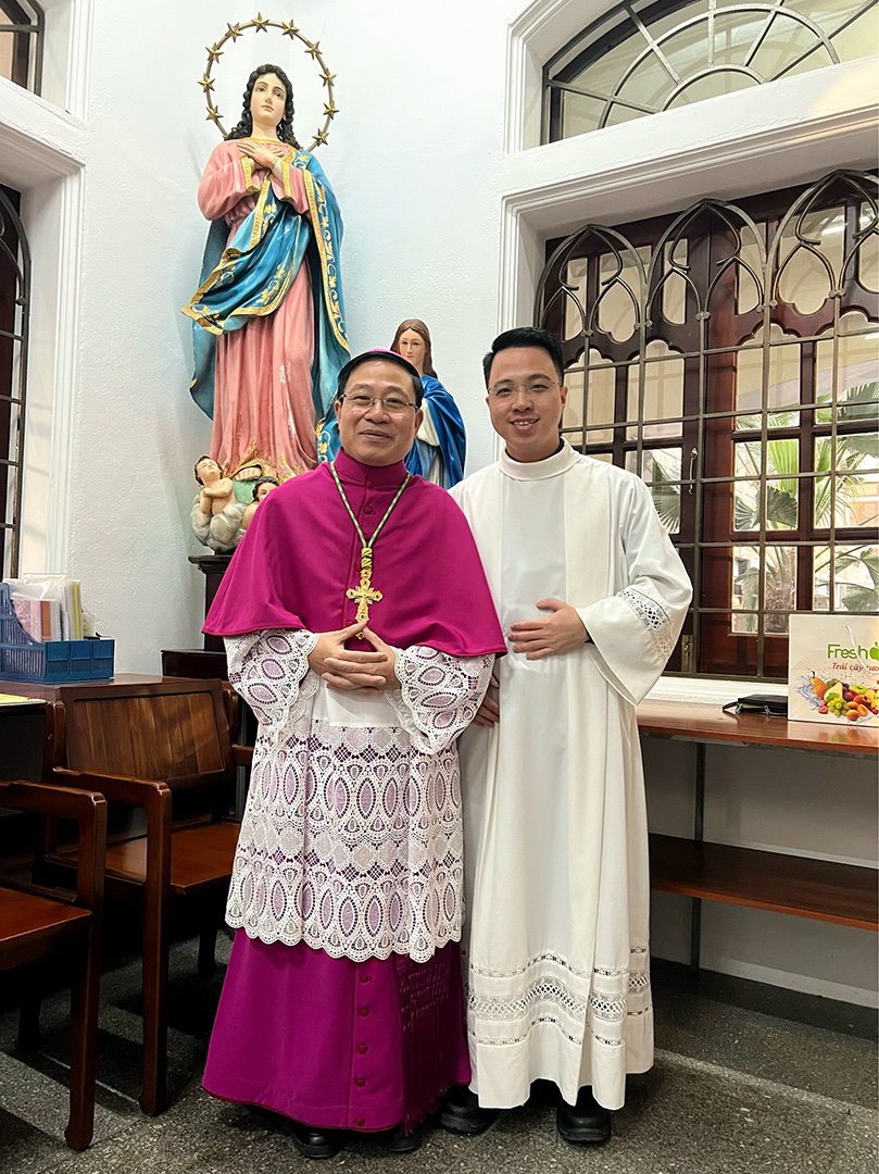Joseph, Sacerdote De Vietnam, Formará A Seminaristas De Su País - Fundación CARF